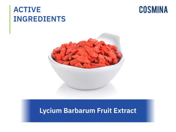 Lycium Barbarum Fruit Extract (สารสกัดโกจิเบอร์รี่) - COSMINA
