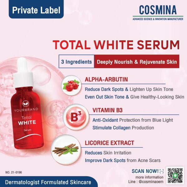 Total White Serum - COSMINA