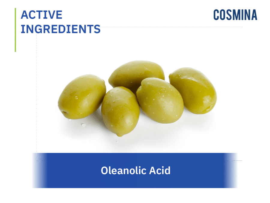 Oleanolic Acid (สารที่ได้จากการสกัดมะกอก) - COSMINA