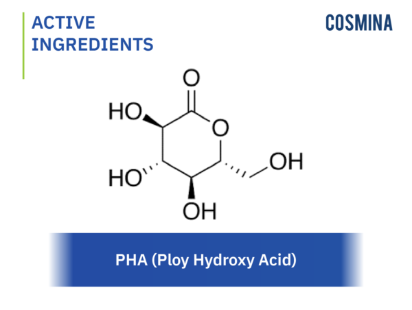 PHA (Poly Hydroxy Acid สารผลัดเซลล์ผิว) - COSMINA